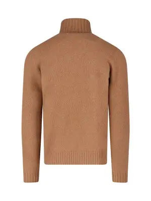 DRUMOHR High Neck Sweater - Brown