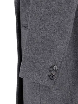 LOW CLASSIC Double-breasted Wool And Cashmere Coat