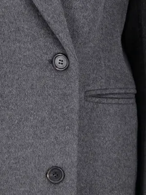 LOW CLASSIC Double-breasted Wool And Cashmere Coat