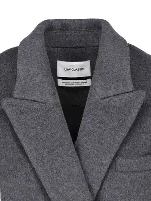 LOW CLASSIC Double-breasted Wool And Cashmere Coat