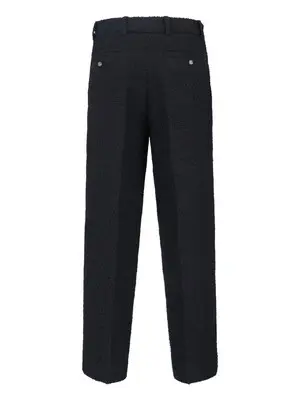 Gucci Tweed Straight Leg Trousers