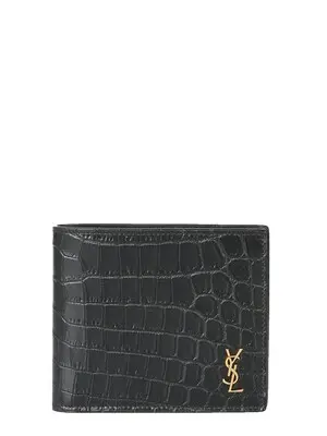 Saint Laurent Textured Wallets For Men