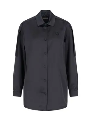 Moncler Straight Hem Shirts For Women