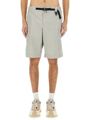 MONCLER Belted Bermuda Shorts