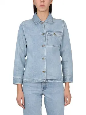 A.p.c. Button Up Shirts For Women