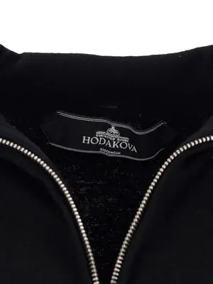 HODAKOVA High Neck Zip Sweater