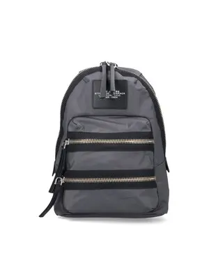 Marc Jacobs The Biker Medium Backpack - Gray