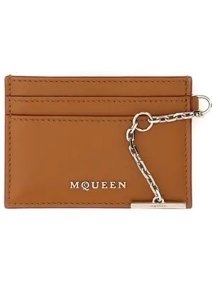 Alexander McQueen Sling Card Holder - Buff