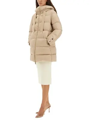 Herno A-shape Coat - Beige