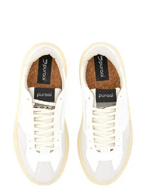 PURAAI Low Top Sneakers - Beige