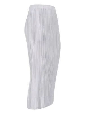 Issey Miyake Pleats Please Midi Skirt - Gray