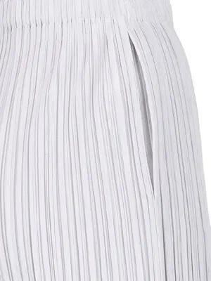 Issey Miyake Pleats Please Midi Skirt - Gray