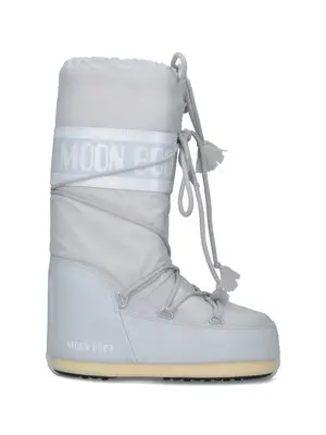 Moon Boot Icon Padded Boots - Gray