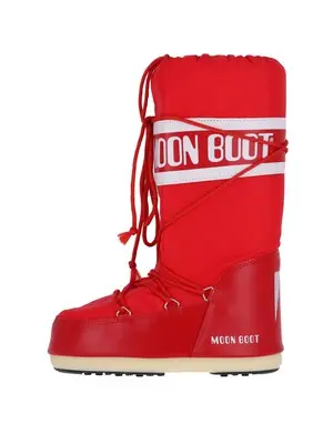 Moon Boot Icon Padded Boots - Red