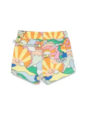 Stella McCartney Patterned Print Shorts