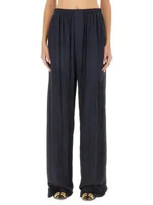 Balenciaga Oversized Pyjama Pants - Blue