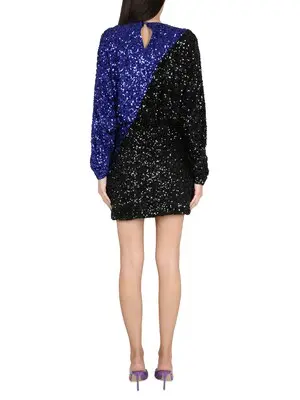 ROTATE BY BIRGER CHRISTENSEN Sequined Mini Dress - Multicolour