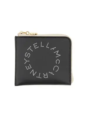 Stella McCartney Zipped Wallet - Black