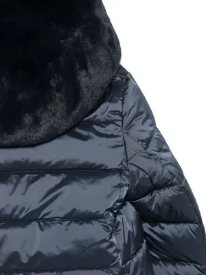 SAVE THE DUCK Hooded Padded Coat - Blue