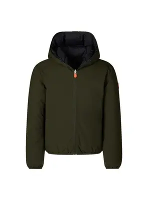 SAVE THE DUCK Hooded Jacket - Green