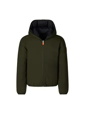 SAVE THE DUCK Hooded Jacket - Green