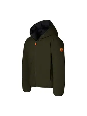 SAVE THE DUCK Hooded Jacket - Green
