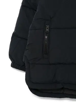 SAVE THE DUCK Hooded Padded Coat - Black