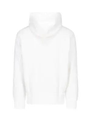 Polo Ralph Lauren Zip-up Logo Hoodie - White