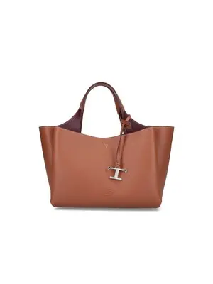 TOD'S Leather Mini Bag - Brown