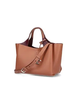 TOD'S Leather Mini Bag - Brown