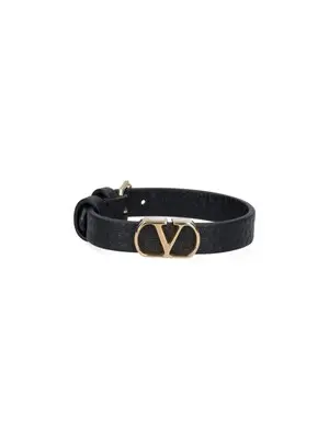 Valentino Garavani Vlogo Bracelet - Black