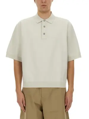 Studio Nicholson Button Down Polos For Men