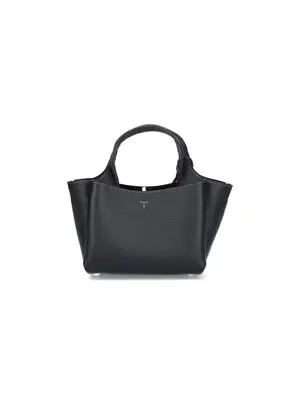 TOD'S Micro Logo Bag - Black