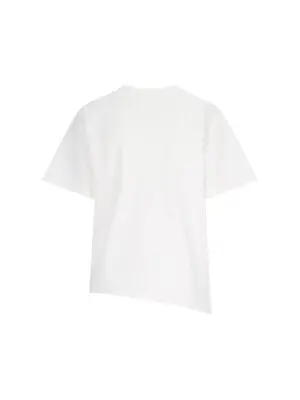 Loewe Asymmetrical T-shirt - White