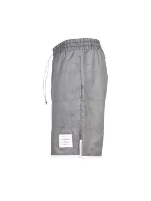 Thom Browne Sporty Ripstop Bermuda - Silver
