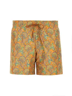 Etro Boxer Swimsuit - Orange