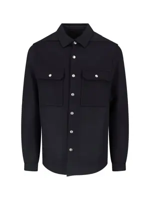 Rick Owens Wool Shirt Jacket