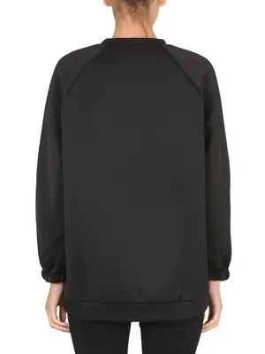 Max Mara Sweatshirt With Rhinestone Embellishment