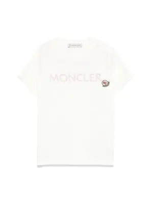 Moncler T-shirt With Logo - White