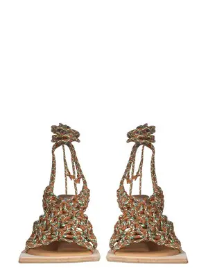 MIISTA Sundray Monte Carlo High Heel Sandal - Brown