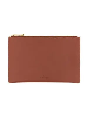 Il Bisonte Leather Case - Bordeaux