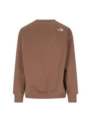 The North Face Drew Peak Crew Neck Sweatshirt - Brown
