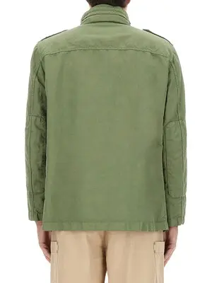 FAY Jacket With Pockets - Green