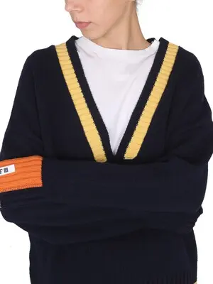 RIGHT FOR V-neck Jersey - Multicolour