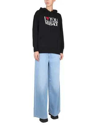 Versace Sweatshirt With Logo