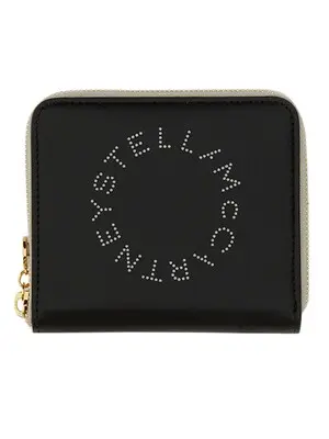 Stella McCartney Zipped Wallet - Black