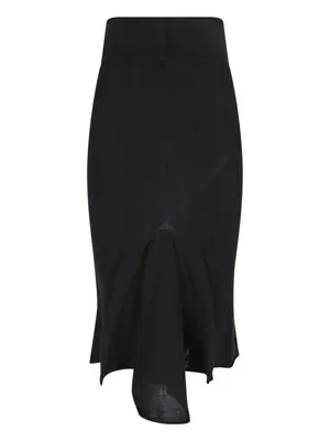 Rick Owens Raw Edge Hem Skirts