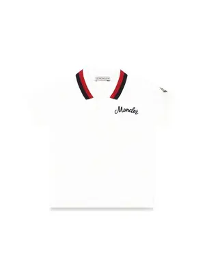 Moncler Polo - White