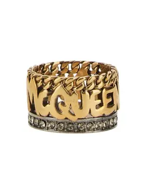 Alexander Mcqueen Band Rings For Women