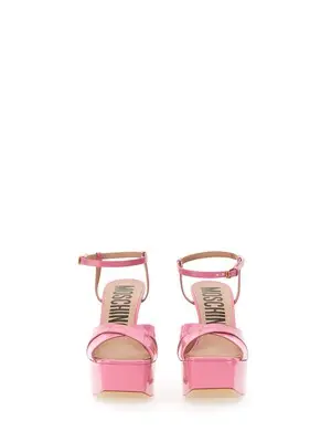 Moschino Platform Sandal - Pink